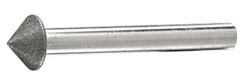 CRL 100 Grit 1/2" Diamond Plated Countersink Router Bit