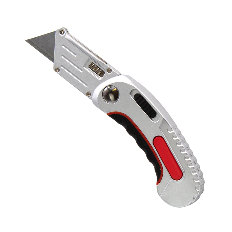 FHC Folding Quick Change Blade Utility Knife (Includes 6 Blades)