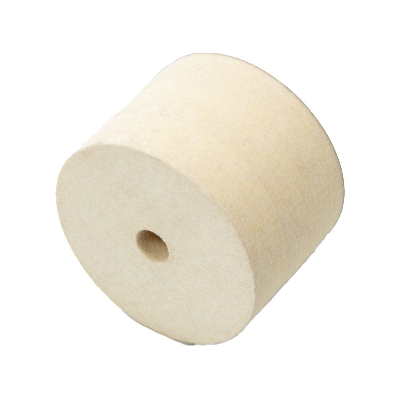 FHC Replacement Polishing Felt Wheel - 3" X 1-1/2"